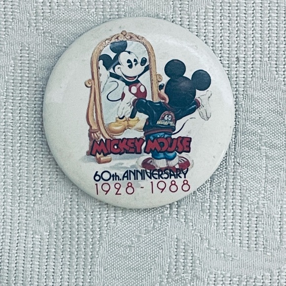 Disney | Other | Disney Mickey Mouse 988 Pin 6th Anniversary Pinback ...